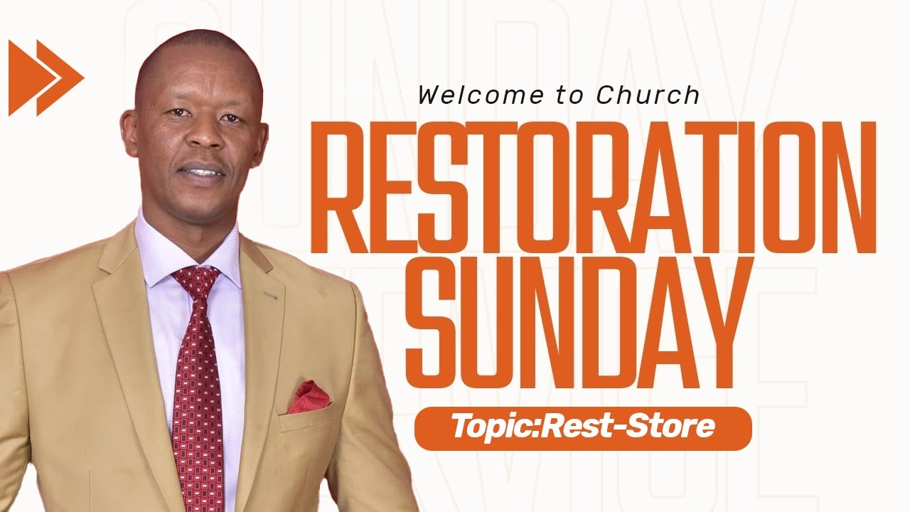 RESTORATION SUNDAY WITH REVEREND JOHN MURIITHI. || 15.09.2024 - YouTube