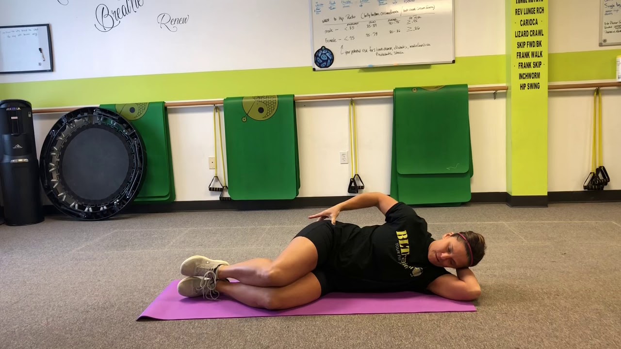 Side Lying Clam Shell - YouTube