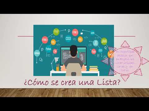 Tipos De Listas Programación • TIPOSDE