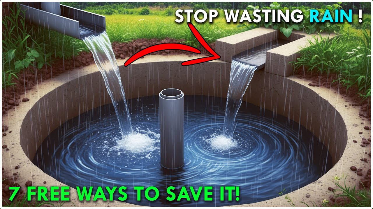 STOP Wasting Rainwater! Easy Harvesting Methods That Work - YouTube