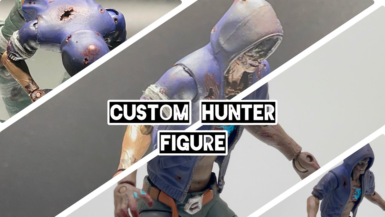Making an Amazing custom Hunter figure! (Left4Dead) - YouTube