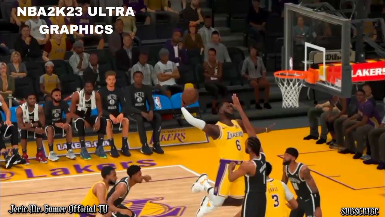 NBA2K23 THE GAMEPLAY ON ANDROID IOS | BKN VS LAL - YouTube