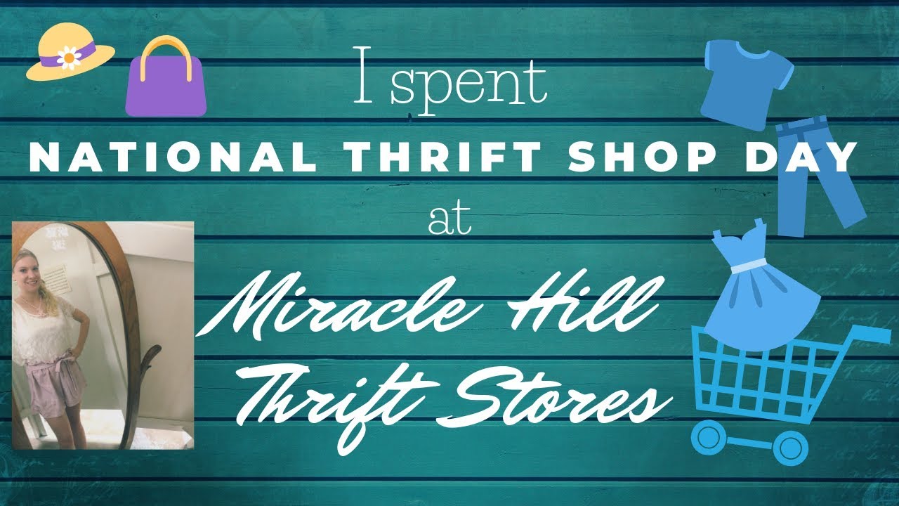 National Thrift Shop Day! - YouTube