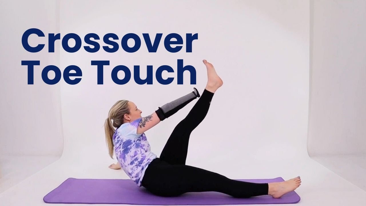 Crossover Toe Touch : Strength With Koalaa - YouTube