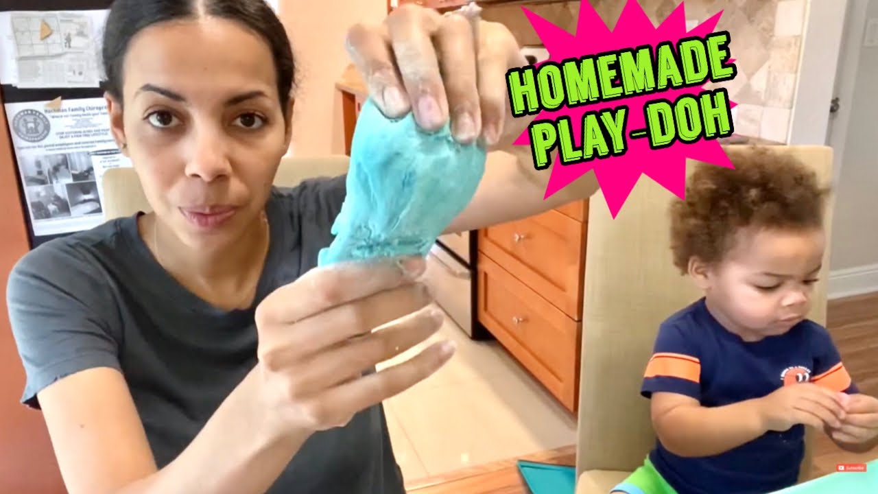 HOW TO MAKE PLAY-DOH || 3 EASY STEPS - YouTube