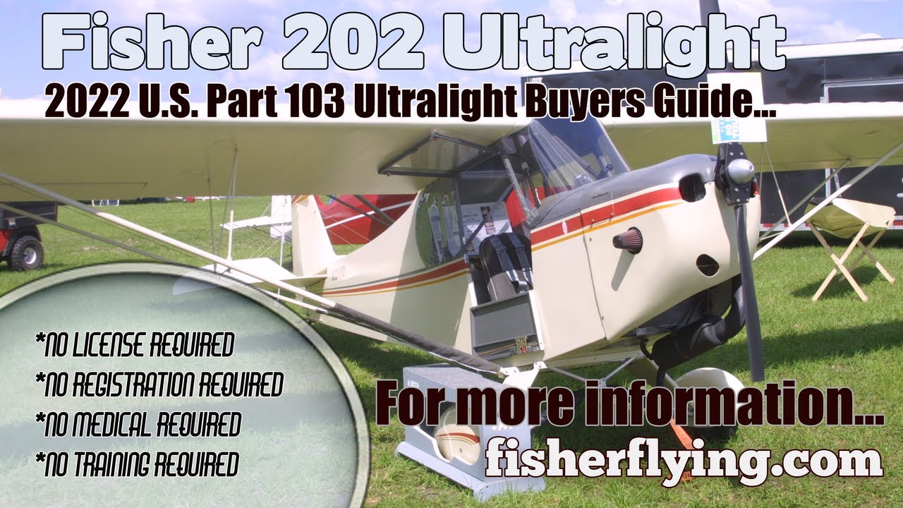 Fisher FP 202 Koala, Part 103 Ultralight Aircraft - YouTube