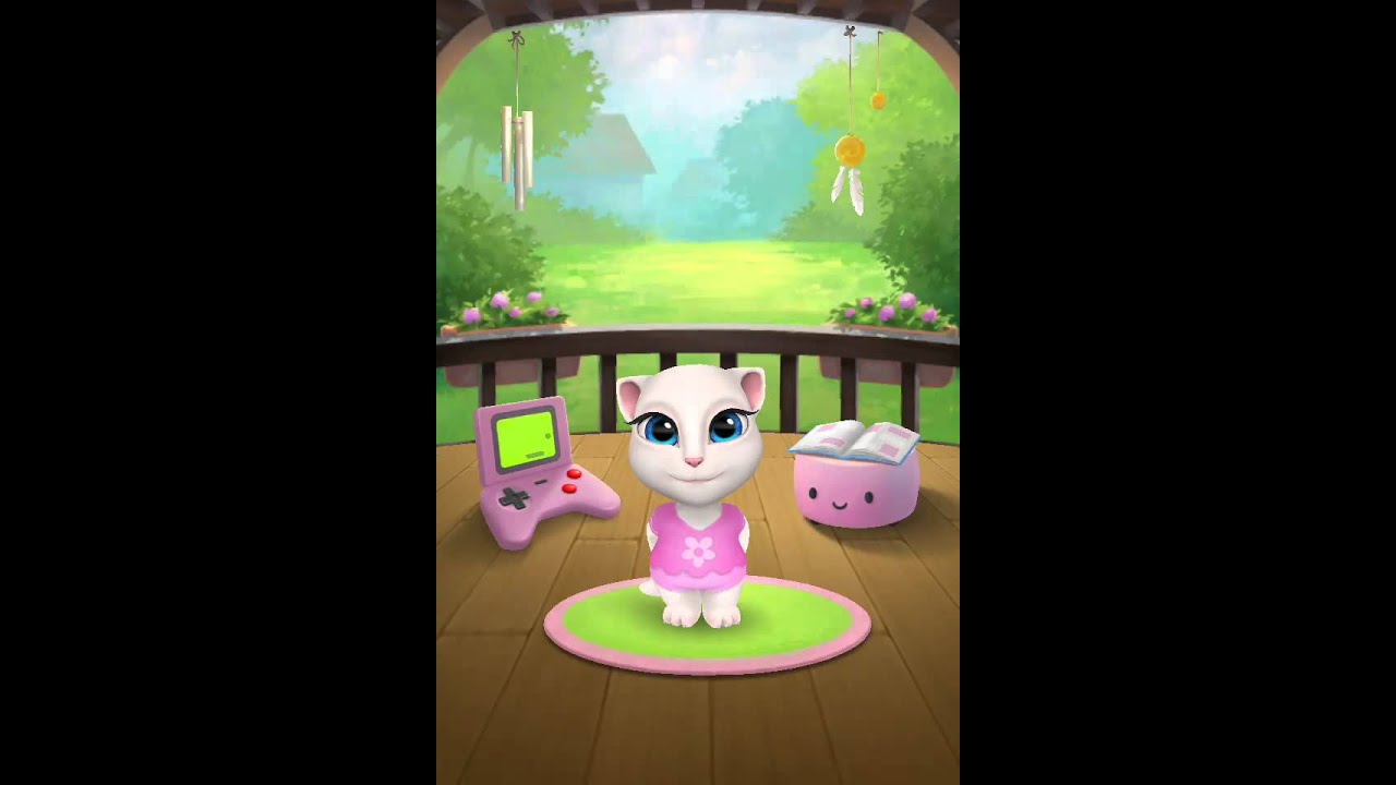 Gameplay do jogo Minha Talking Angela - YouTube
