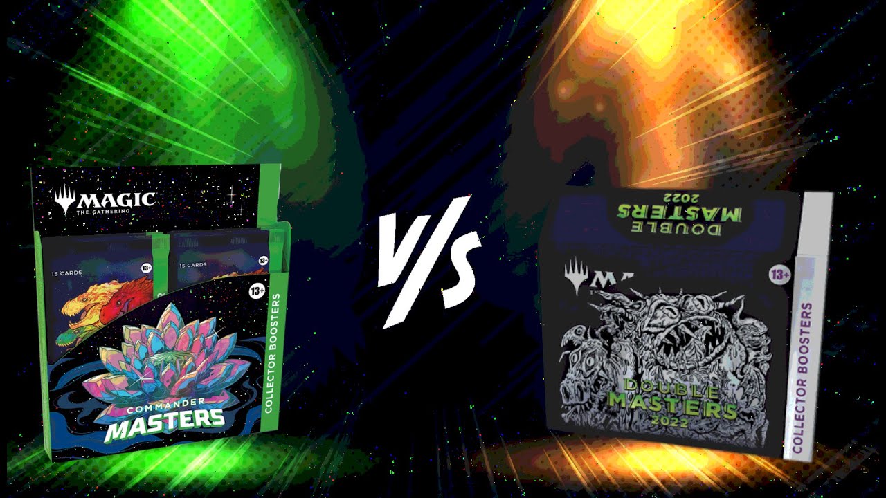 Commander Masters VS. Double Masters!!! Massive hits box opening - YouTube
