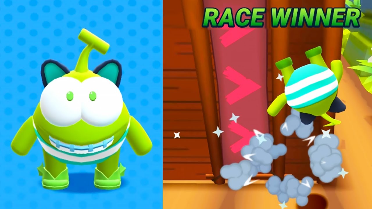 Om Nom Run game - 100 players and character customization Pt 6 - YouTube
