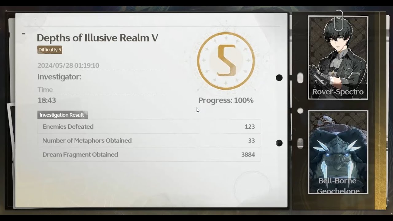 [Tutorial][Wuthering Waves] Depths of Illusory Realm V with Rover Spectro - YouTube