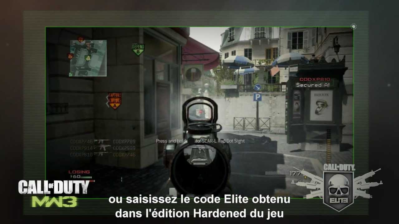 Comment s'inscrire sur Call of Duty Elite - PS3 - YouTube