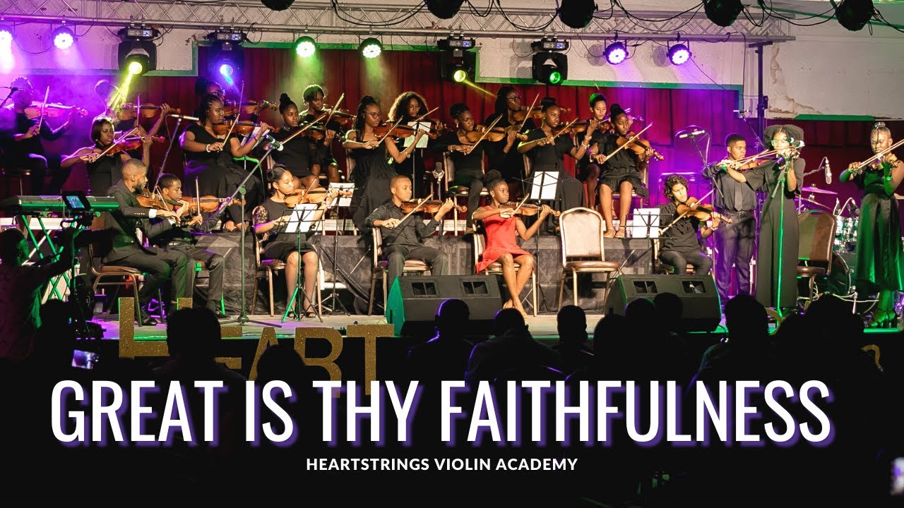 Great Is Thy Faithfulness - Violin Cover by Heartstrings Violin Academy ...