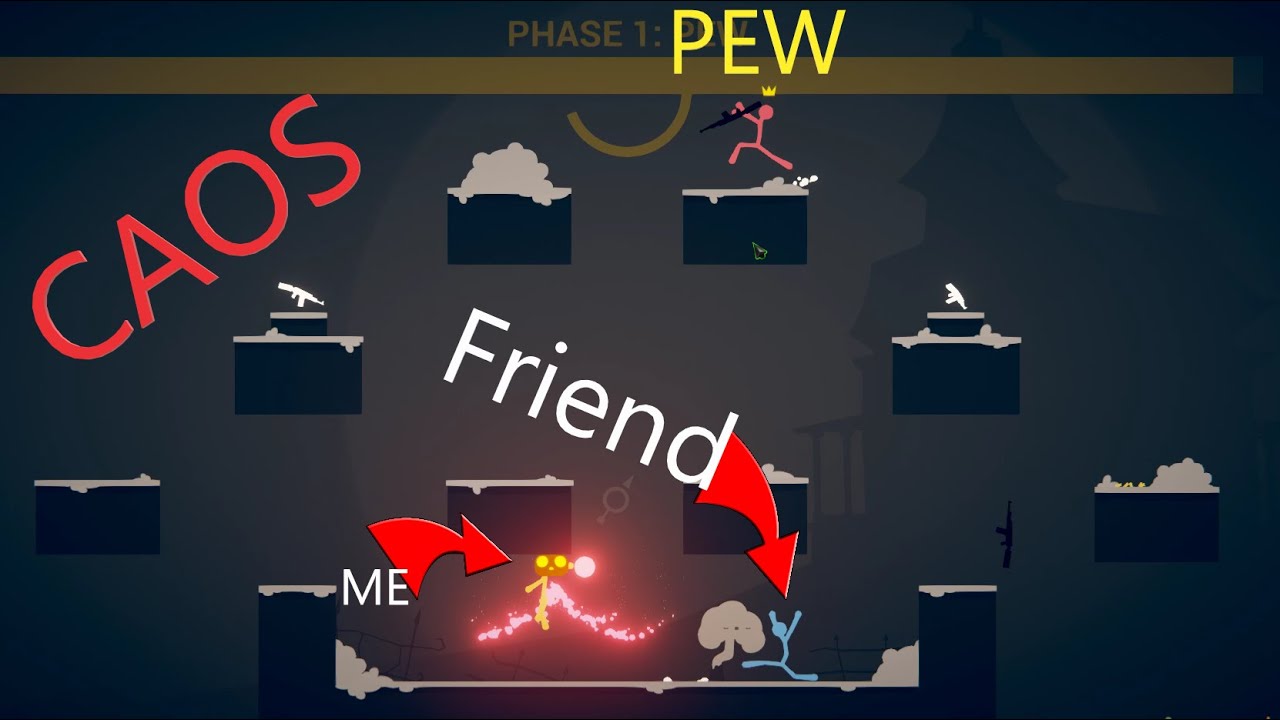 When fighting becomes stick...ed - Stick Fight The Game - YouTube