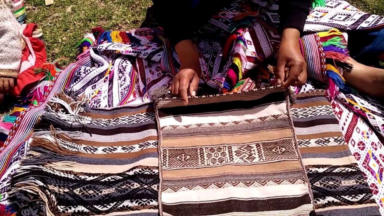 Symbolism and usage of traditional ceremonial uncuña cloth from the ...