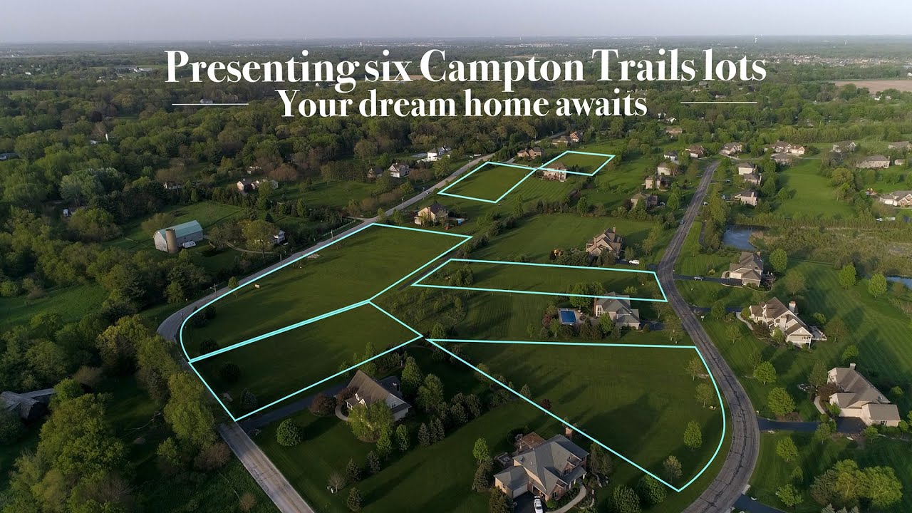 Six lots for sale in the scenic Campton Trail community | Presented by ...