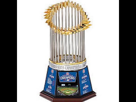 Chicago Cubs 2016 World Series Replica Trophy (MLB) Bradford Exchange ...
