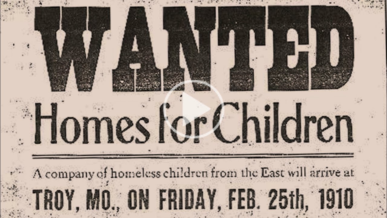 The Orphan Train Movement: ‘Beginning of foster care in America’ - YouTube