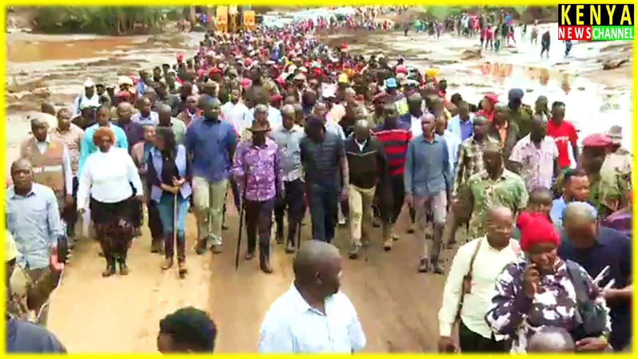 MAI MAHIU TRAGEDY - Gachagua SHOCKED after arriving to see DAMAGE ...