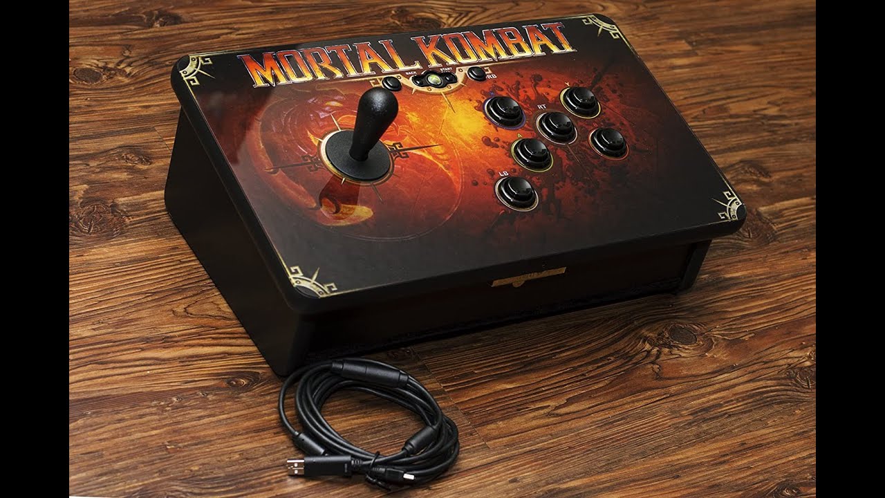 Mortal Kombat Arcade Stick - YouTube