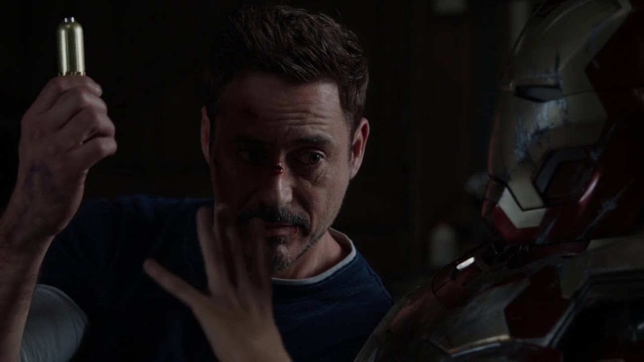 Iron Man shows rocket in his suit - YouTube