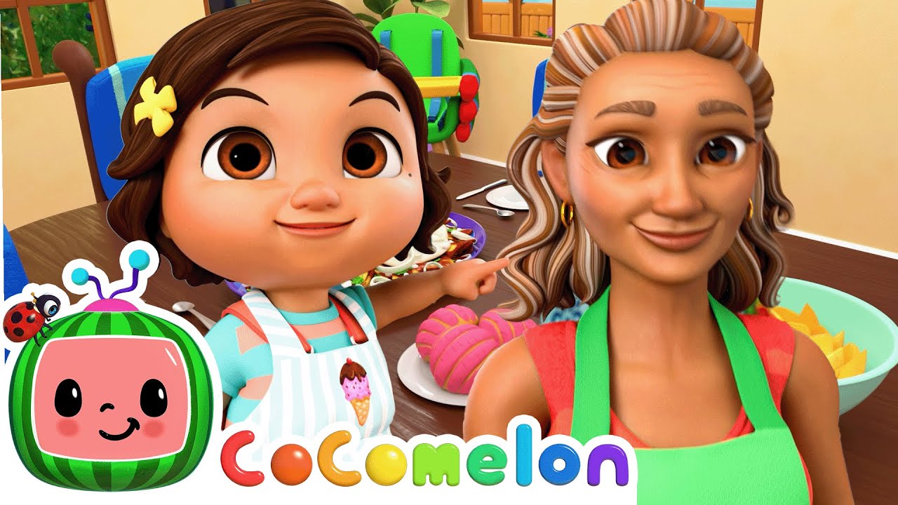 Breakfast Song | CoComelon - Nursery Rhymes with Nina - YouTube