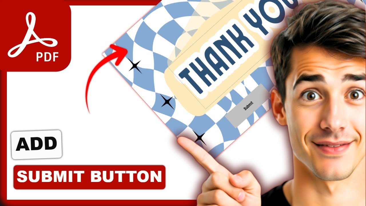 How to insert submit button in PDF forms in Adobe Acrobat (Easiest Way ...