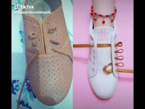 Cara membuat sepatu yg cantik - YouTube