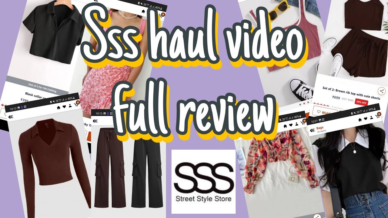 Sss haul video |Affordable sss video haul |must try this hack to get ...