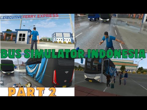 #part2 ll Bus simulator Indonesia ll gameplay ll Krishna xyz - YouTube