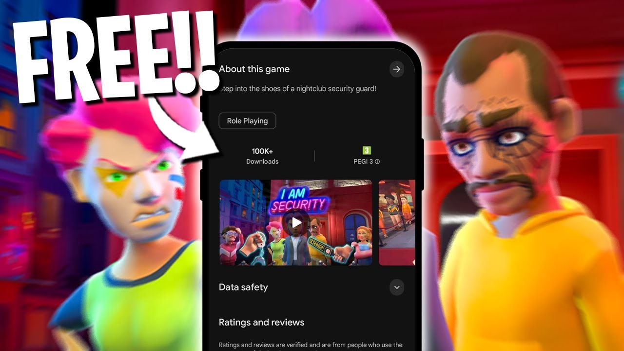 I am Security is OUT NOW ON MOBILE and it's FREE - YouTube