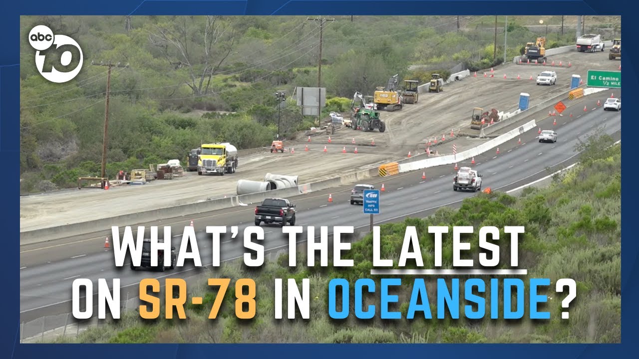 Driving through SR-78 detour - YouTube