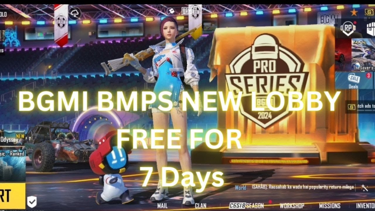 FREE LOBBY THEME in BGMI BMPs! Get it NOW for your game! #bgmi # ...