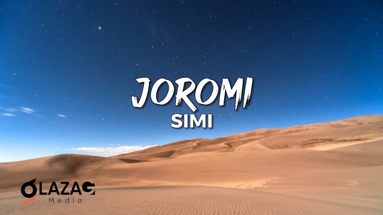 Simi - Joromi (Lyrics Video) - YouTube