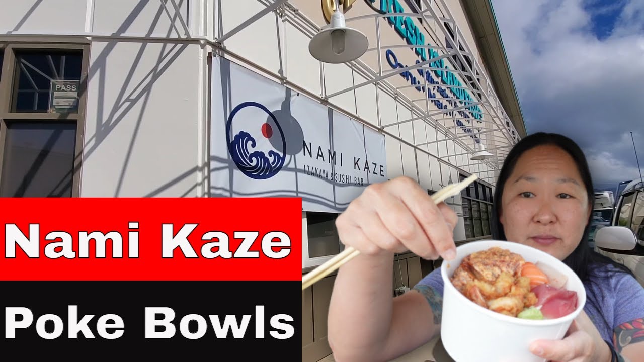 Nami Kaze Honolulu | Poke and Sashimi Bowls - YouTube