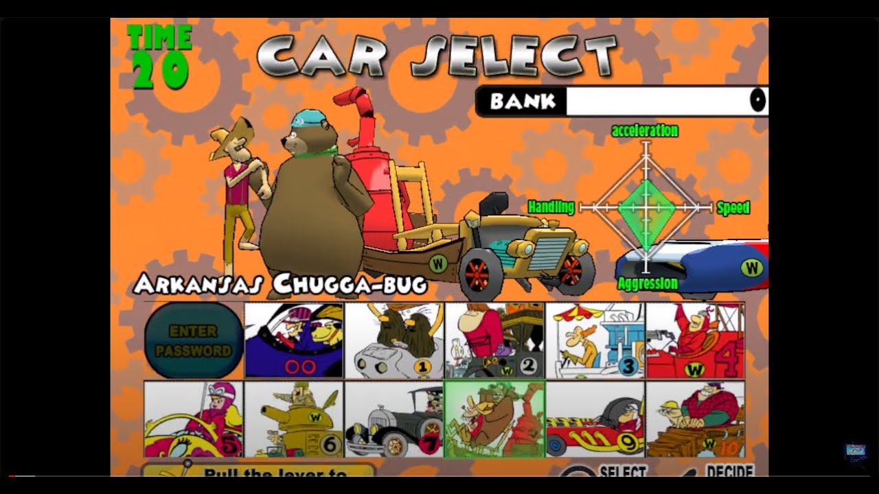 Wacky Races - (Arkansas Chugga-Bug) - Gameplay (TeknoParrot) - YouTube