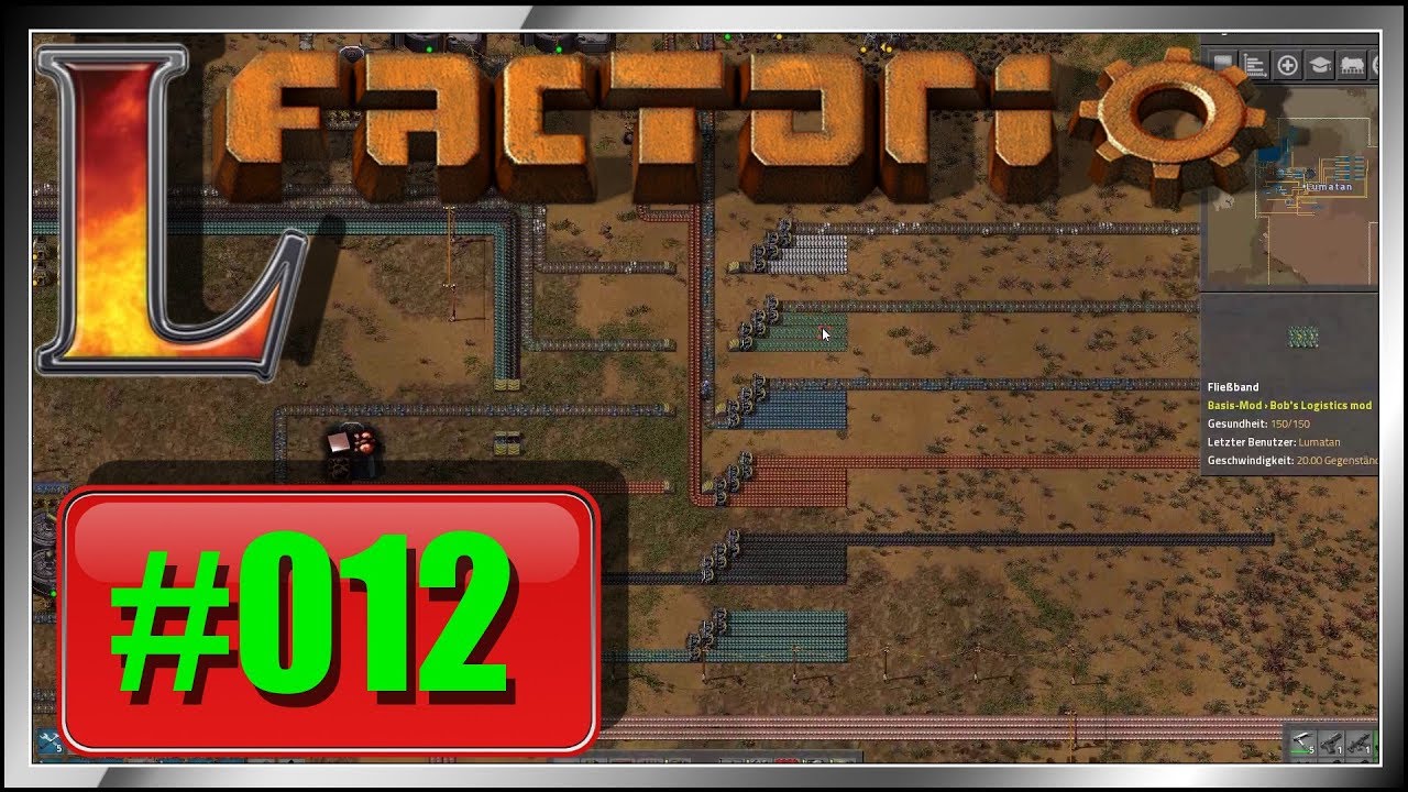 Haufen Fließbänder | Factorio Modpack Folge 012 | Let`s Play Deutsch - YouTube