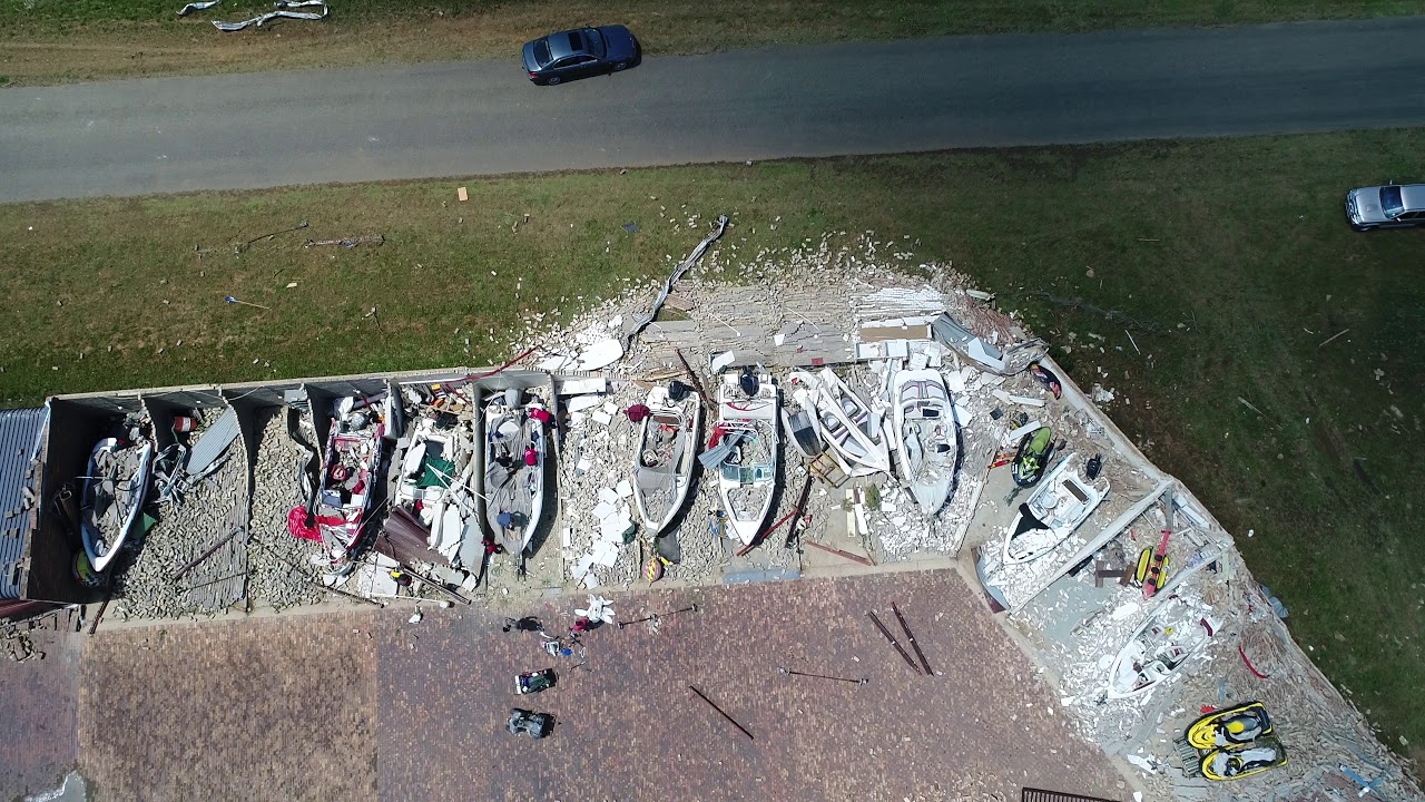 Tornado Aftermath At The Vaal Dam - YouTube