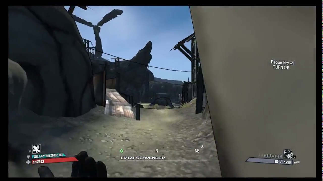 Borderlands - Bone Shredder Savior Hybrid *Rare Drop* - YouTube