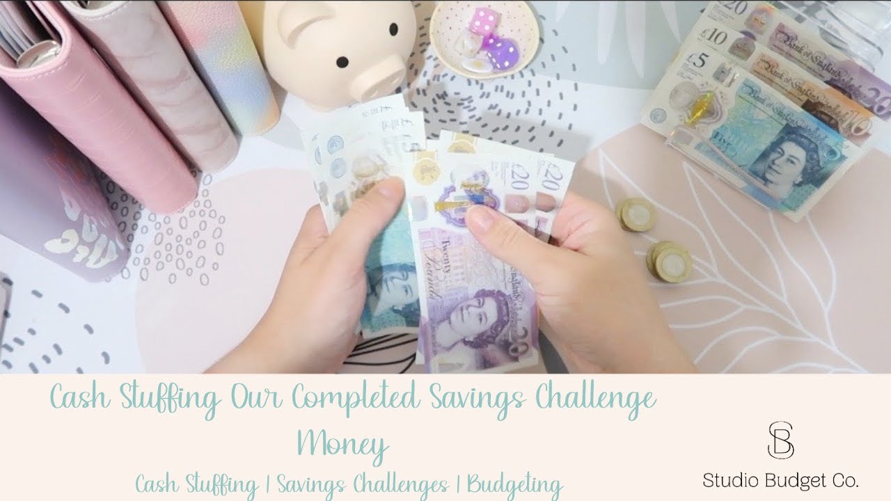 Cash Stuffing My Complete Savings Challenge Money | Uk Cash Stuffer ...