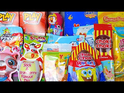 Review Jajan Anak Permen Yupi, Choki Choki Rocket, NYAM NYAM, Kinder ...