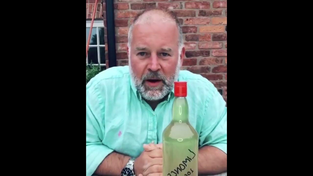 Man Tasting Homemade Limoncello - with subtitles - YouTube