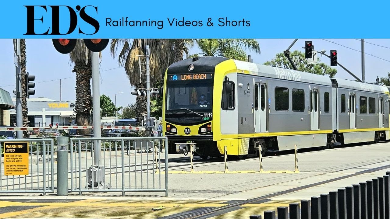 METROLINK LIGHT RAIL ARCADIA STATION 6-10-2024 - YouTube