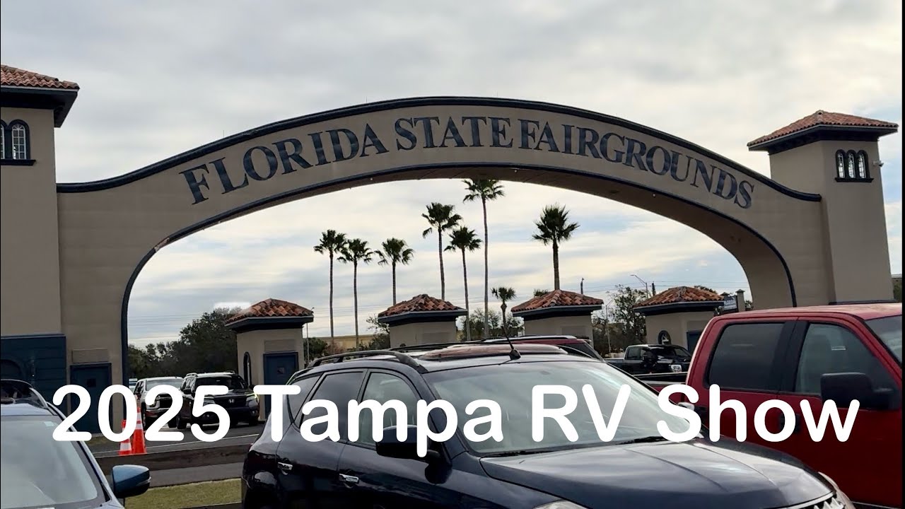 In Real Time | 2025 Tampa RV Show | Host and Lance Truck Campers and ...