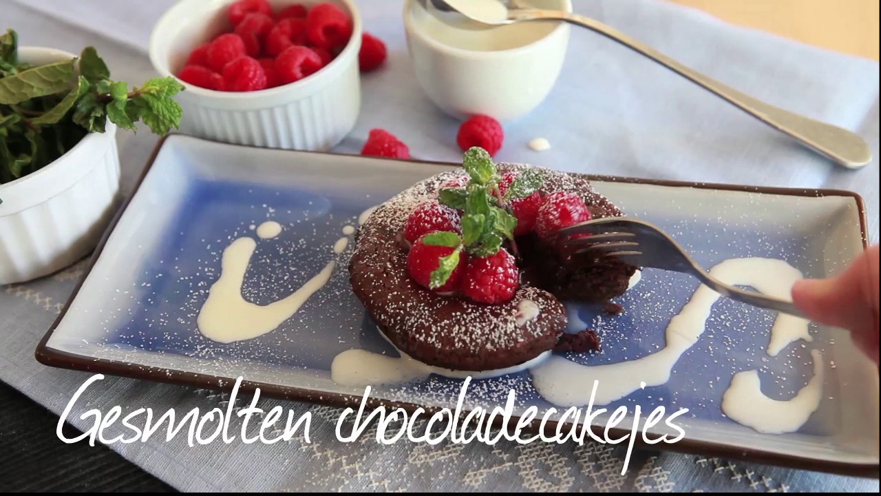Gesmolten chocoladecakejes - Allrecipes.nl - YouTube