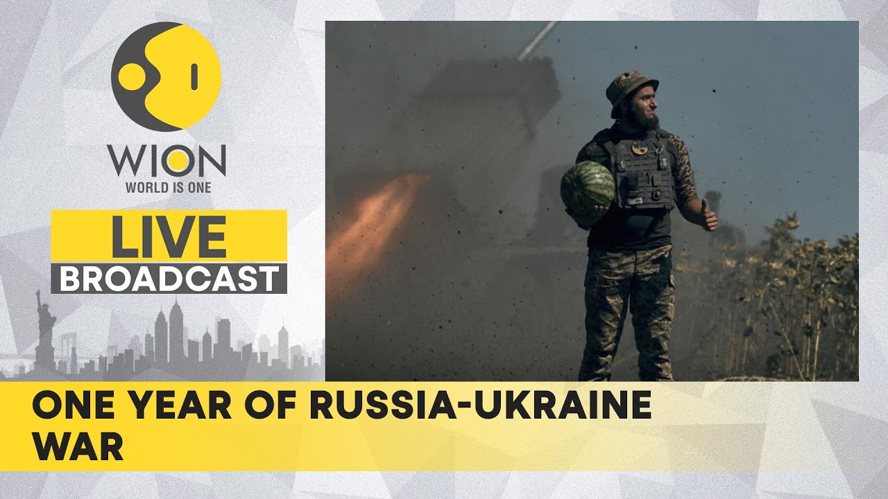 WION Live Broadcast: Russian invasion of Ukraine enters second year ...
