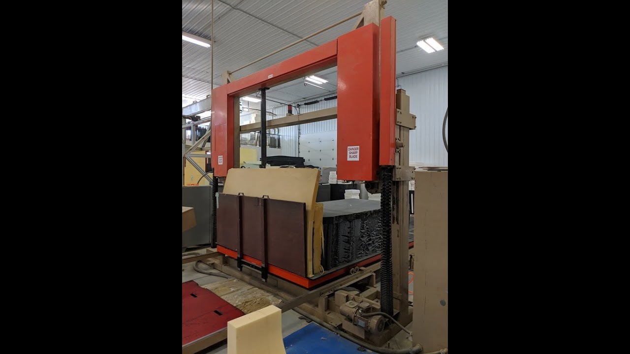 J-2516 Edge Sweets Horizontal Foam Saw, Model 50-88, 50" throat height ...