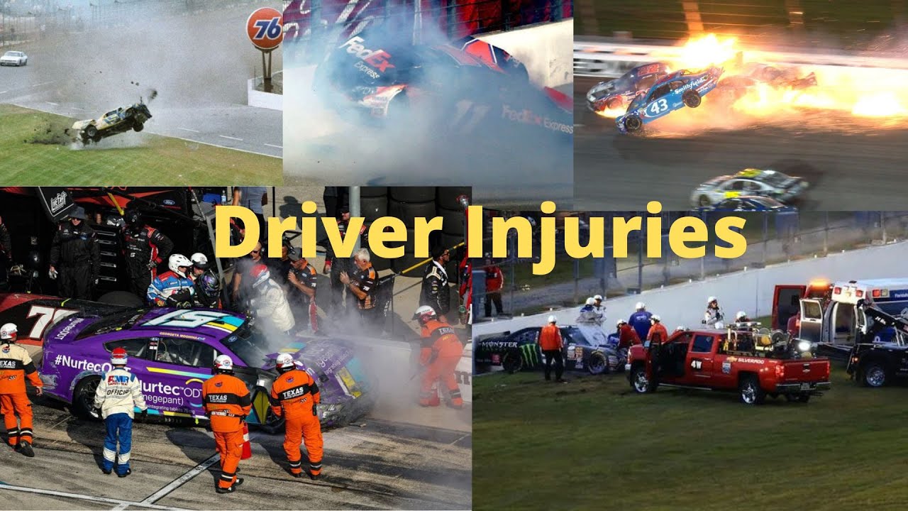 Driver Injuries Nascar - YouTube
