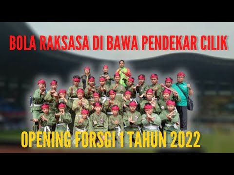 Opening ceremony FORSGI piala kemenpora 1 - YouTube