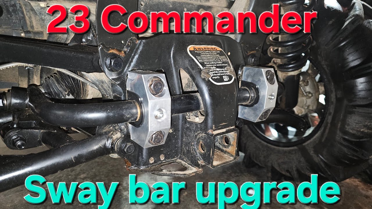 2023 Commander Rear Sway Bar Upgrade - YouTube
