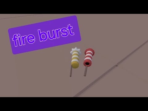 How to use the fire burst in yeeps - YouTube